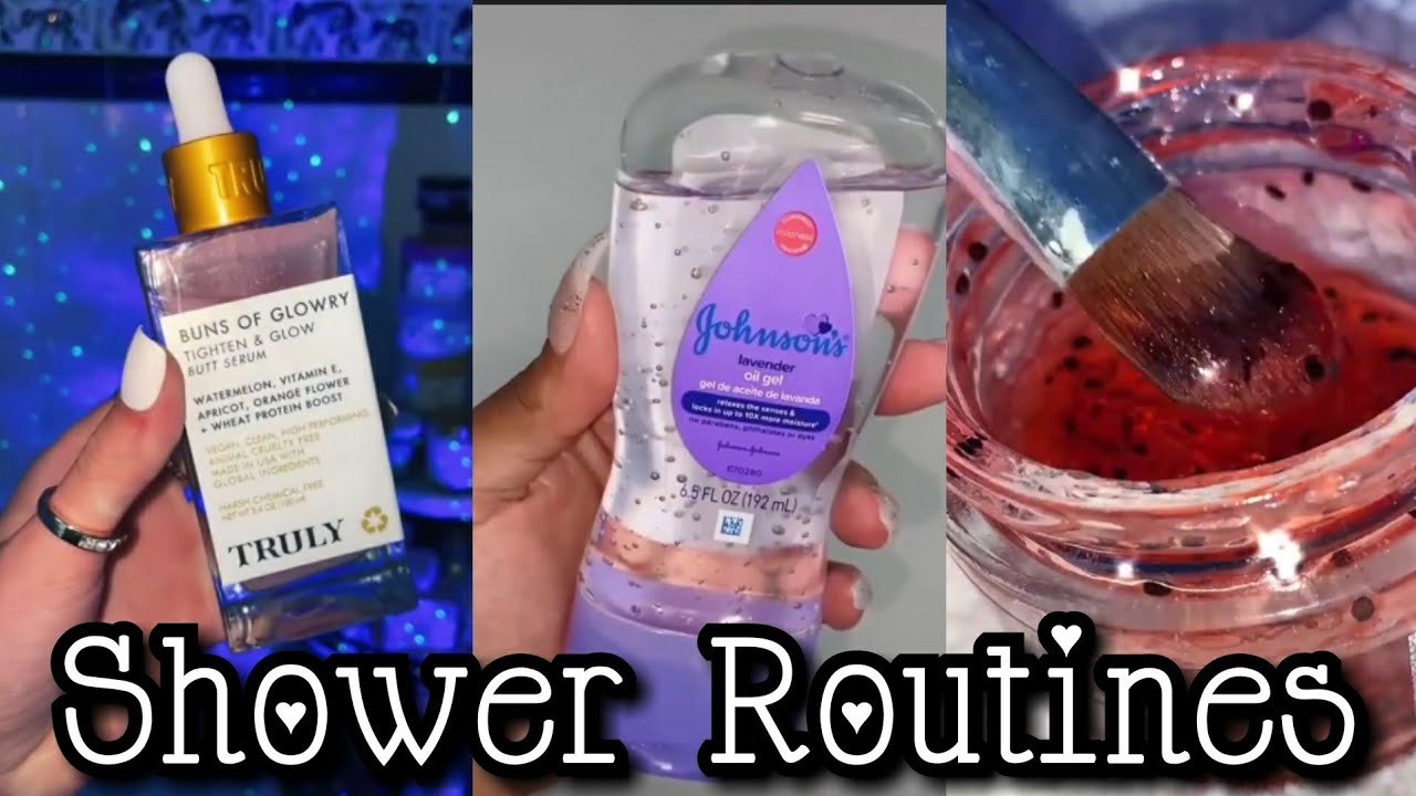 Shower Routines Tiktok Compilation 🚿 - YouTube