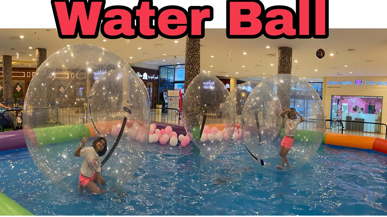 Funny Water Ball ride🤪 - YouTube