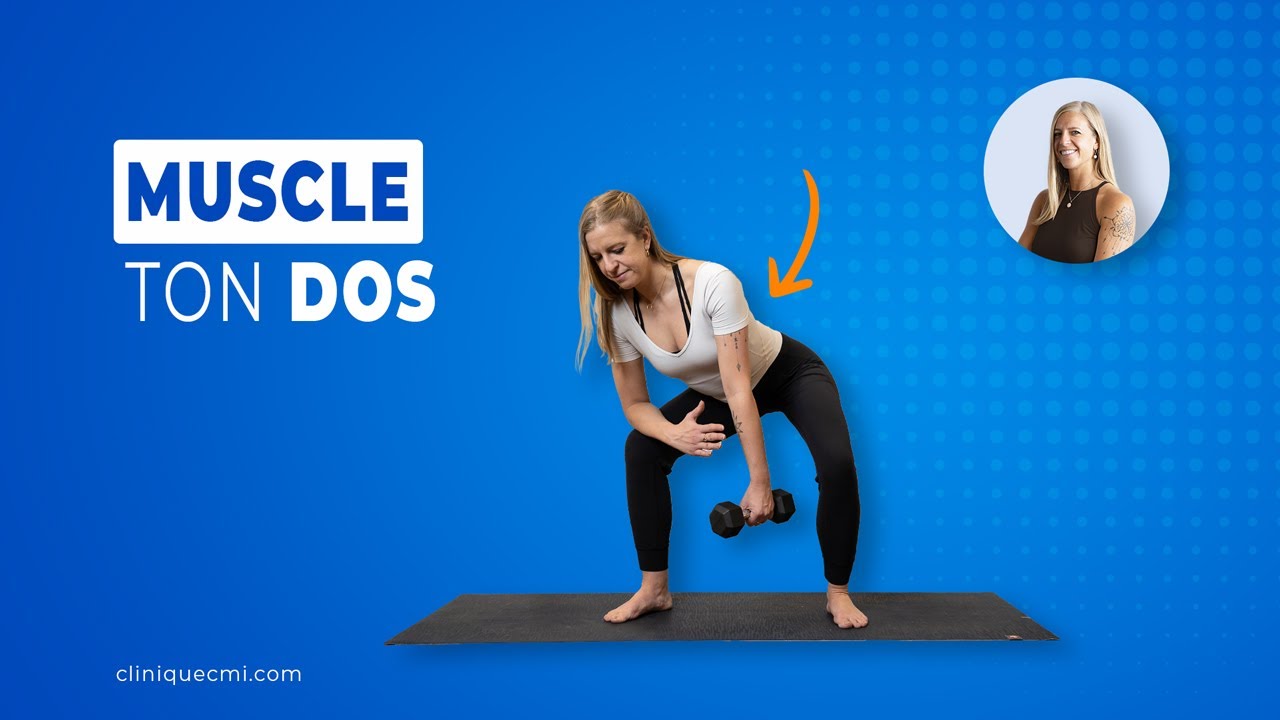 4 exercices pour renforcer les muscles de son dos - YouTube