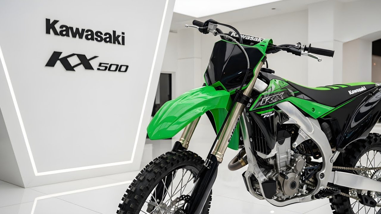 NEW 2026 Kawasaki KX 500 Dirt Bike & Has OFFICIALLY LAUNCHED first ...