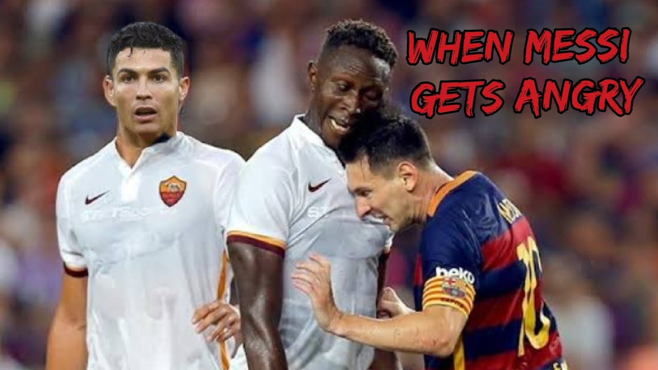 When Lionel Messi Gets Extremely Angry And Loses His Control 😳🥶 - YouTube