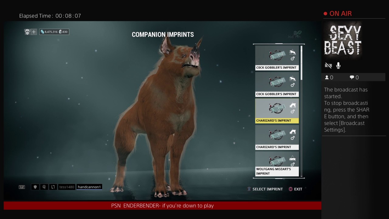 Warframe PS4 Kubrow Breeding for Rare Lotus Bulky Colors - YouTube