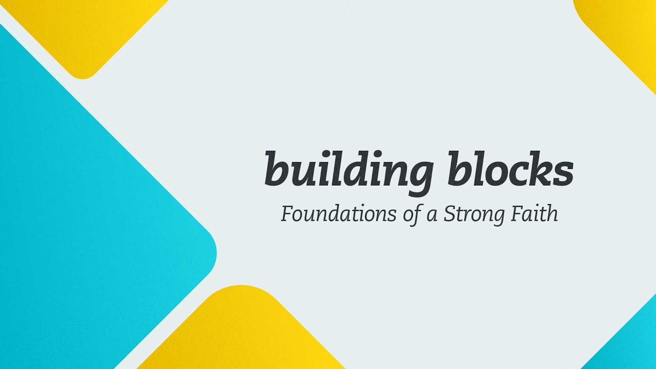 Ekklesia - Building Blocks (part 3) - Pastor Sean Walker - January 15 ...