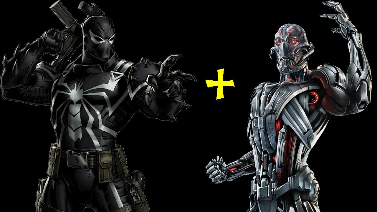 Venom + Ultron | venom VS Ultron | venom Fusion Ultron - YouTube