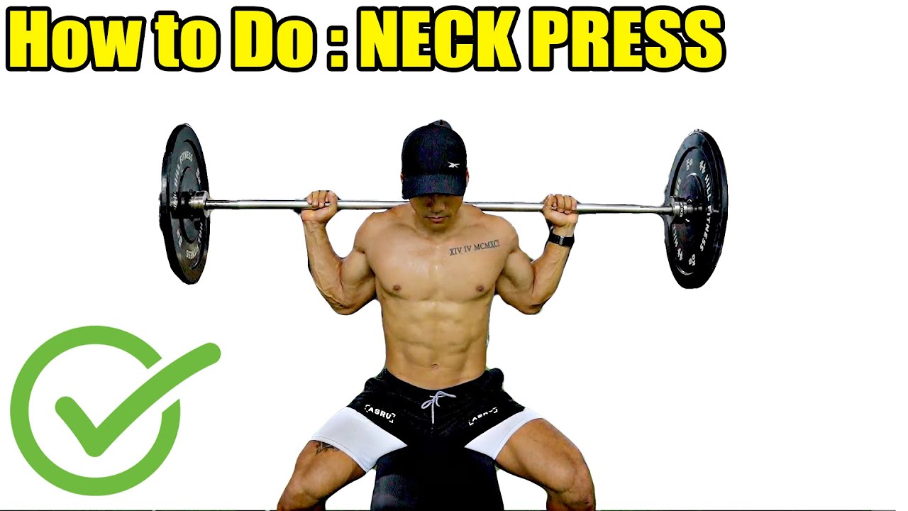 How to Do : NECK PRESS | CHEST WORKOUT - YouTube