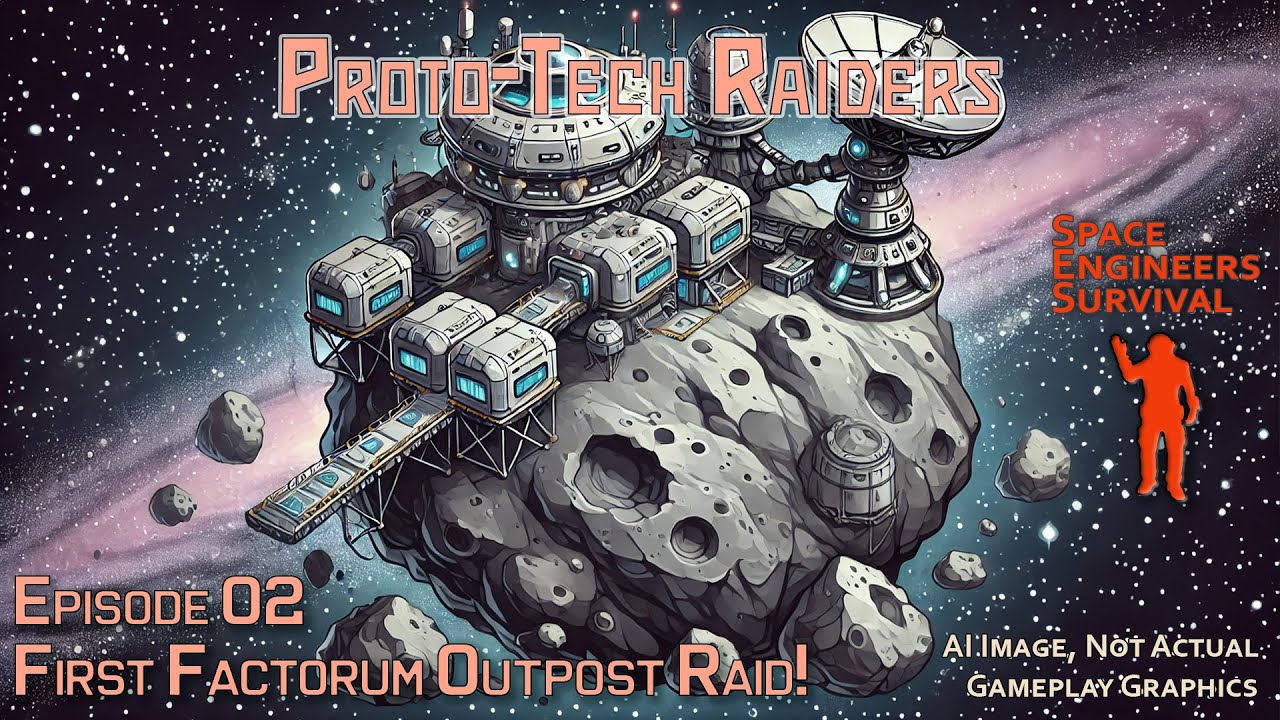 Proto-Tech Raiders Ep 02 | Outpost Raid: Fighter Design & Factorum ...