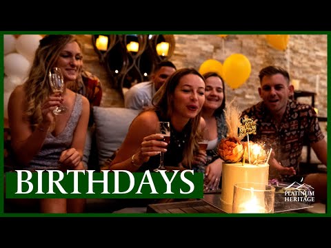 Birthday Celebrations | Platinum Heritage