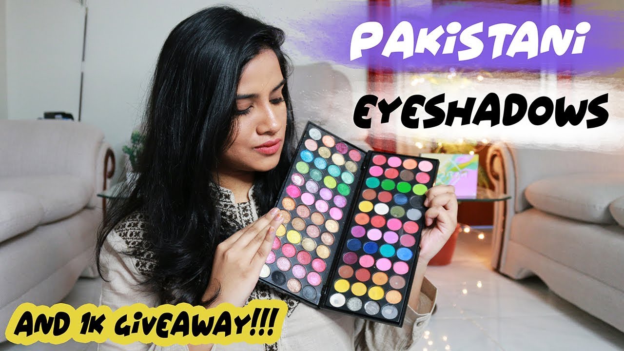 Affordable Pakistani Eyeshadow Palette - Glamorous Face | Jadirah ...