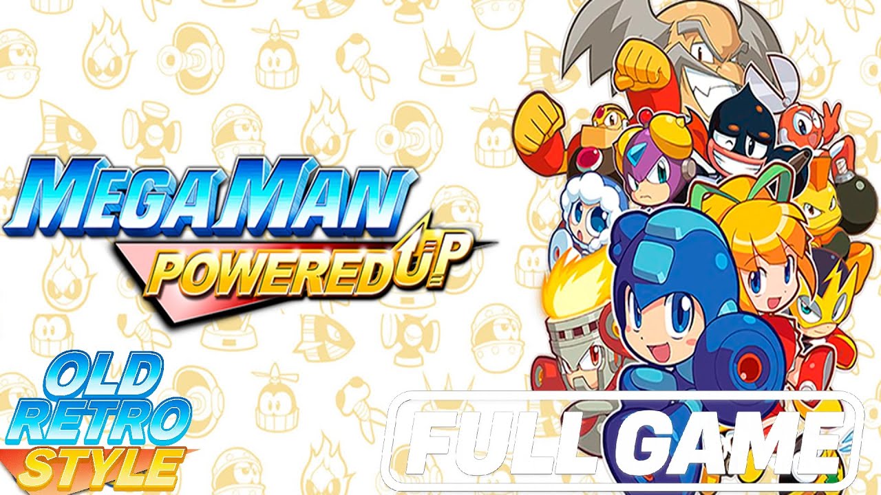 Mega Man Powered Up Old Style Gameplay Walkthrough Full Game 100% PSP ...