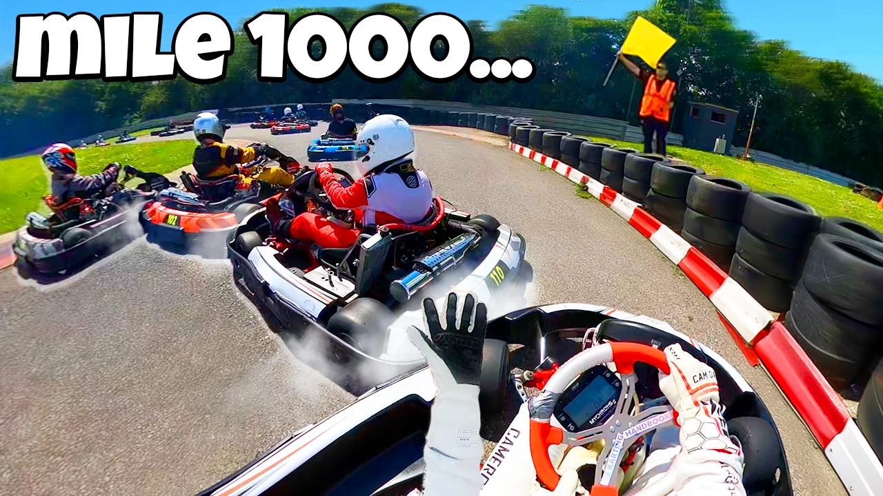 I survived a 1059 LAP KART RACE and here’s what happened… - YouTube