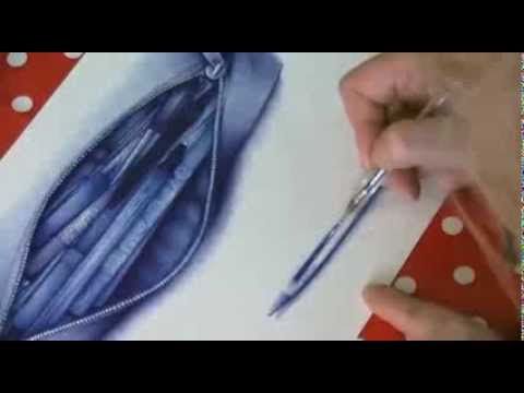 How to draw like Andrea Joseph - a blue video - YouTube