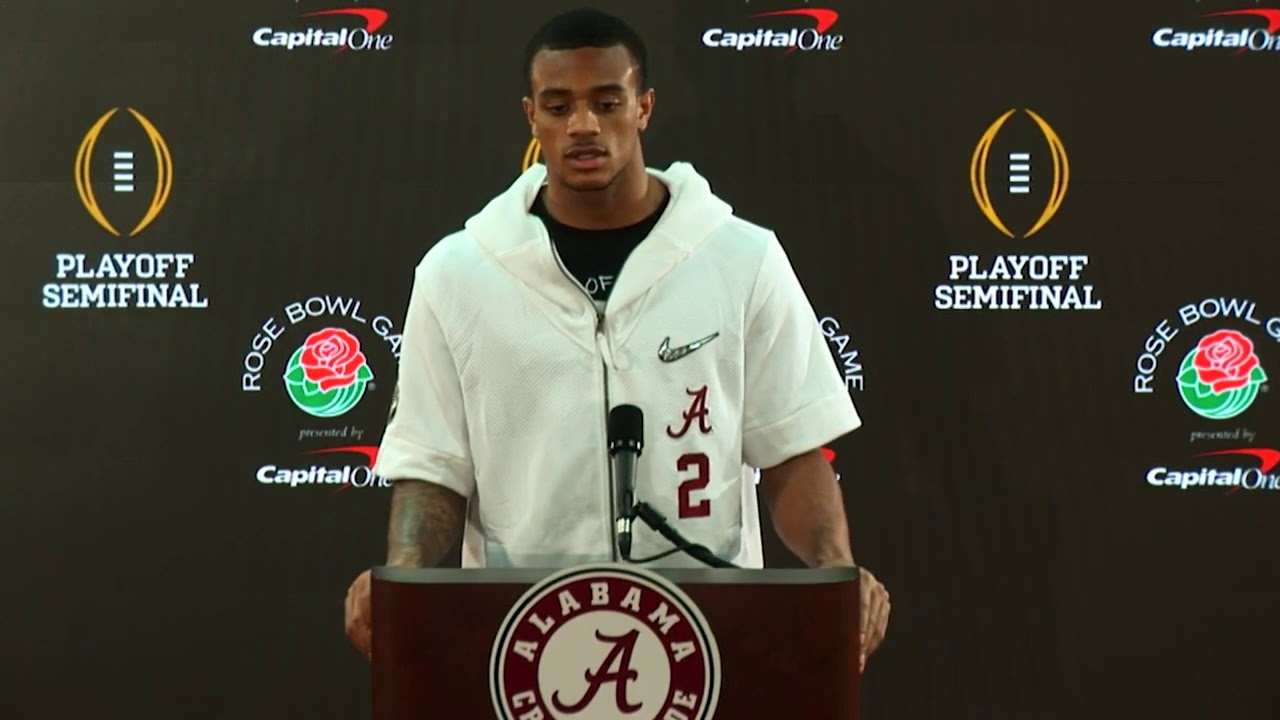 Alabama defense Rose Bowl press conference - YouTube