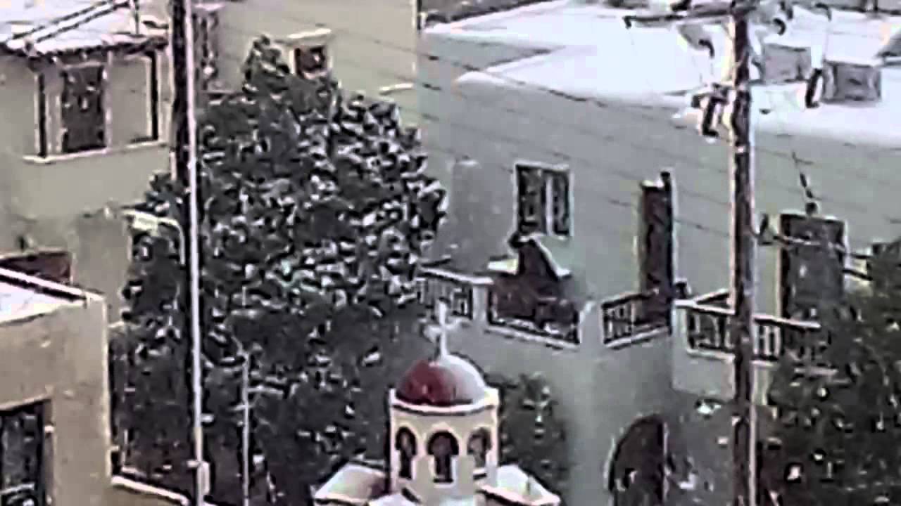 ΧΙΟΝΙΑ ΣΤΟ ΦΙΛΩΤΙ 6/1/2015 - YouTube