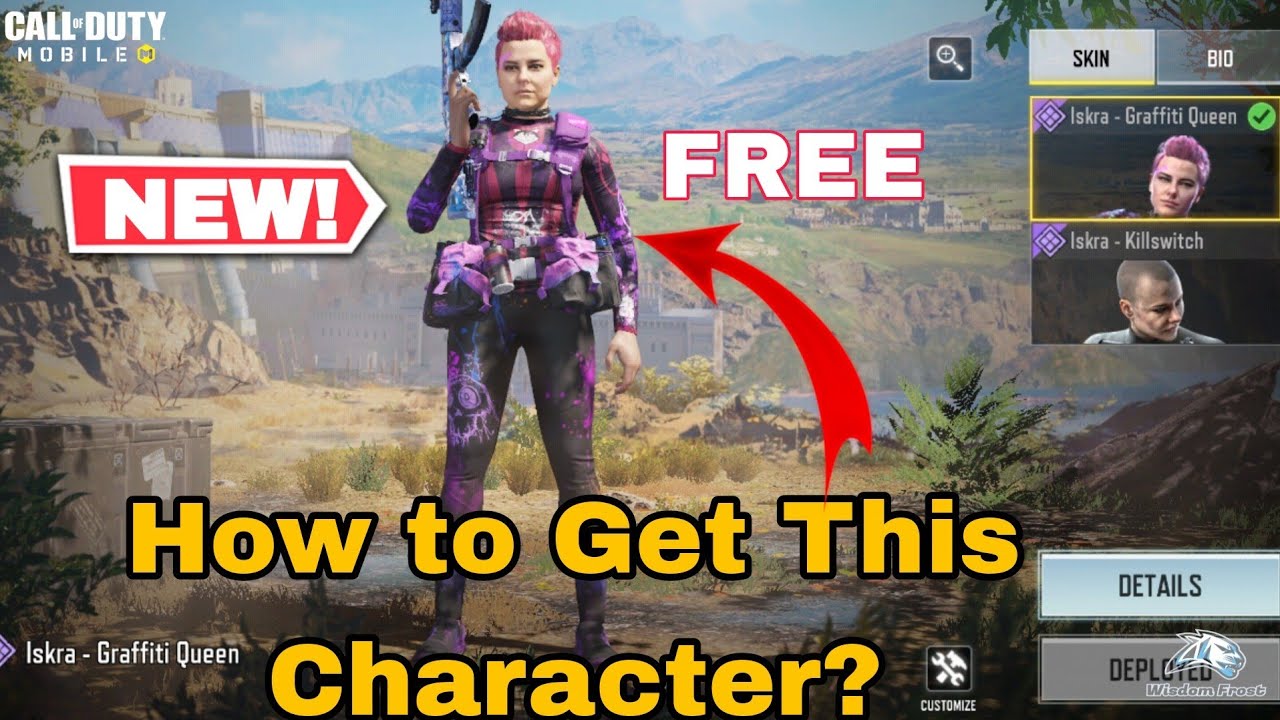 How to Watch Video and Get FREE Character Iskra - Graffiti Queen in ...