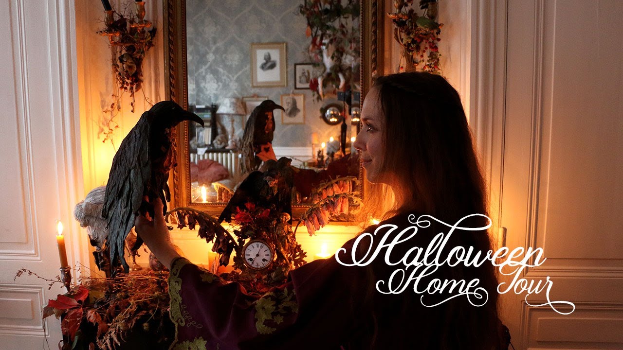 HALLOWEEN HOME TOUR 2021, french Halloween 18th Century | Merveilles en ...