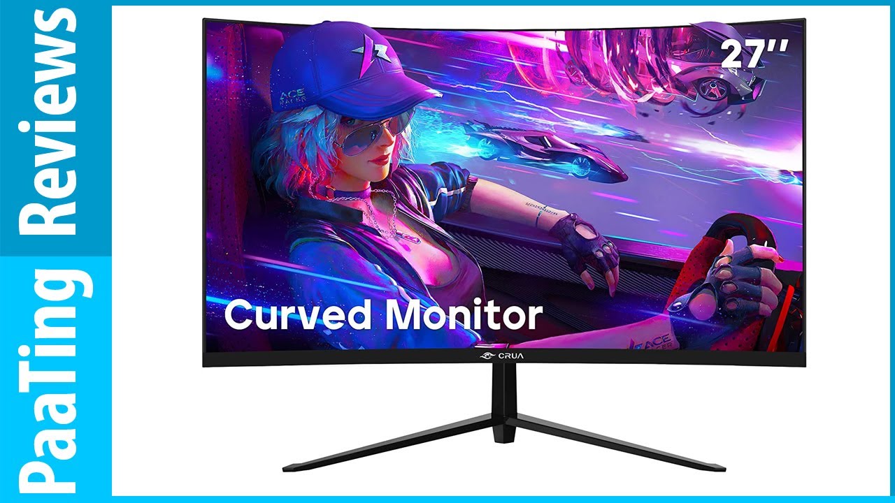CRUA Curved 27 Inch Gaming Monitor [144Hz 1ms Full HD 1080P] Review ...