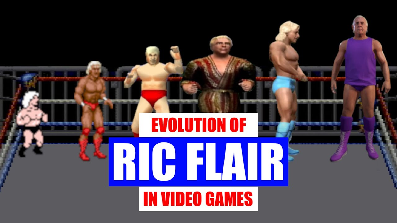 Ric Flair's Evolution in Wrestling Video Games - YouTube