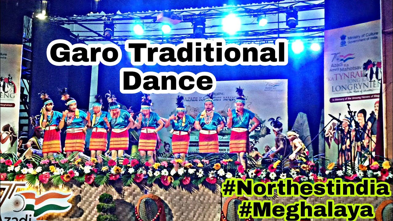 #5 #Garo #traditional #dance by students /SLC #northeastindia # ...