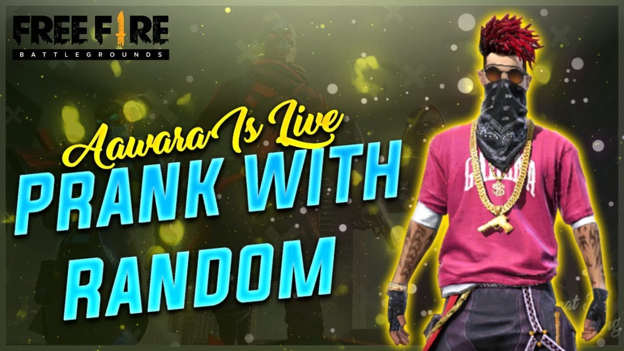 Free Fire Live Rush Gameplay With AAWARA007 - TEAM BFA - YouTube