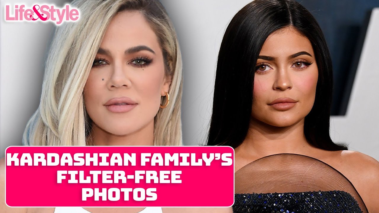 Khloe Kardashian & Kylie Jenner's History W/ Filter-Free Photos| L&S ...