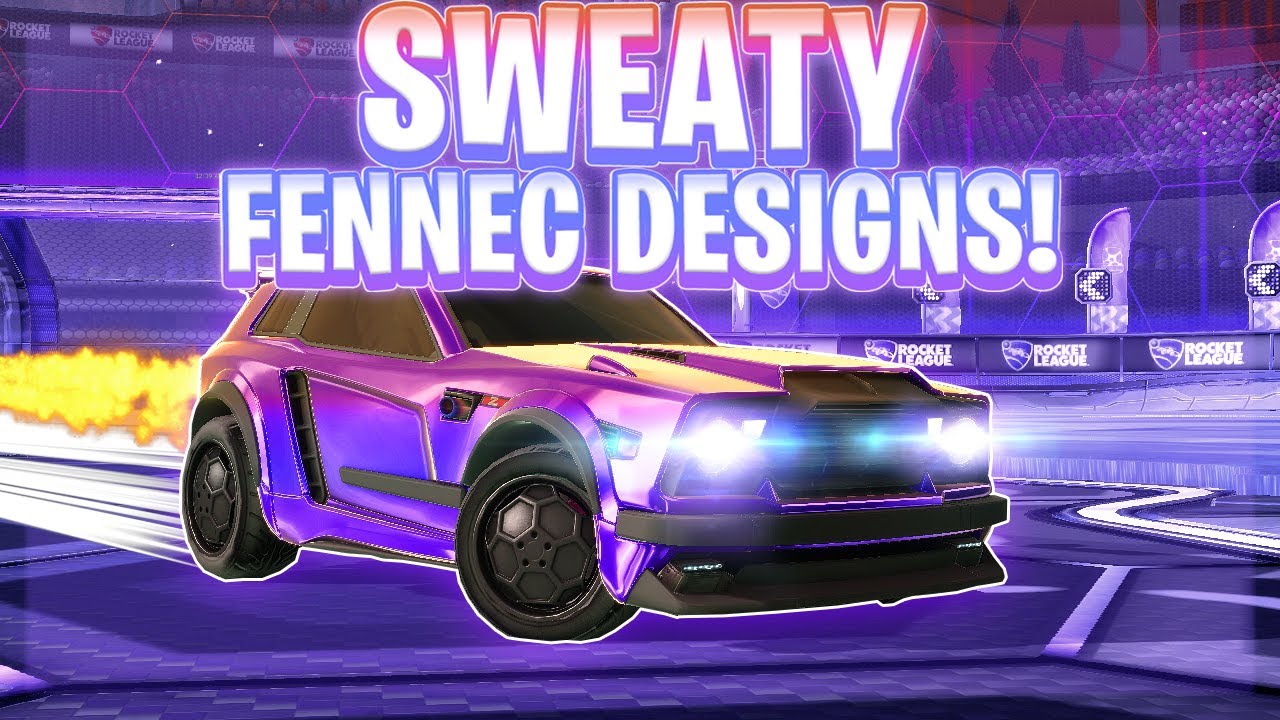 The 10 SWEATY Fennec Designs In Rocket League! (Rocket League Car Designs) - YouTube