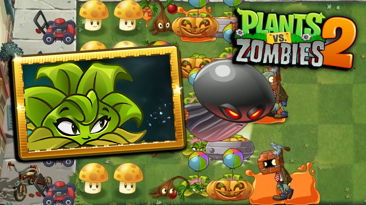 PROBANDO A LA FLOR PETAGLOBERA - Plants vs Zombies 2 - YouTube
