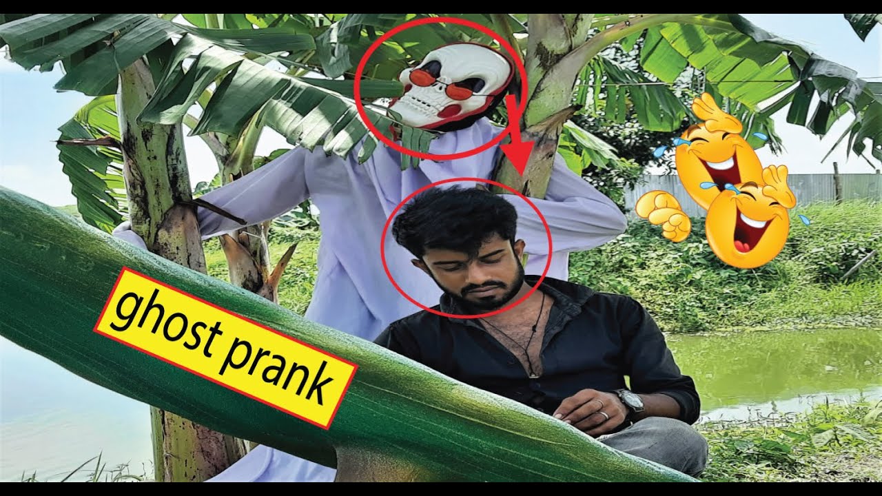 real scary ghost horror prank ' ghost prank at night 2022ghost funny ...