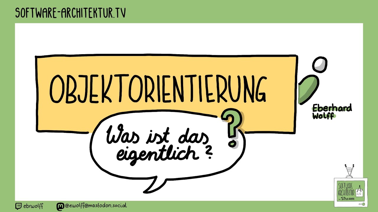 Objektorientierung - Was ist das eigentlich? - YouTube