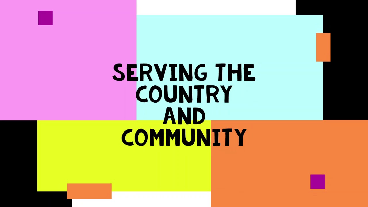 SERVING THE COUNTRY AND COMMUNITY - YouTube