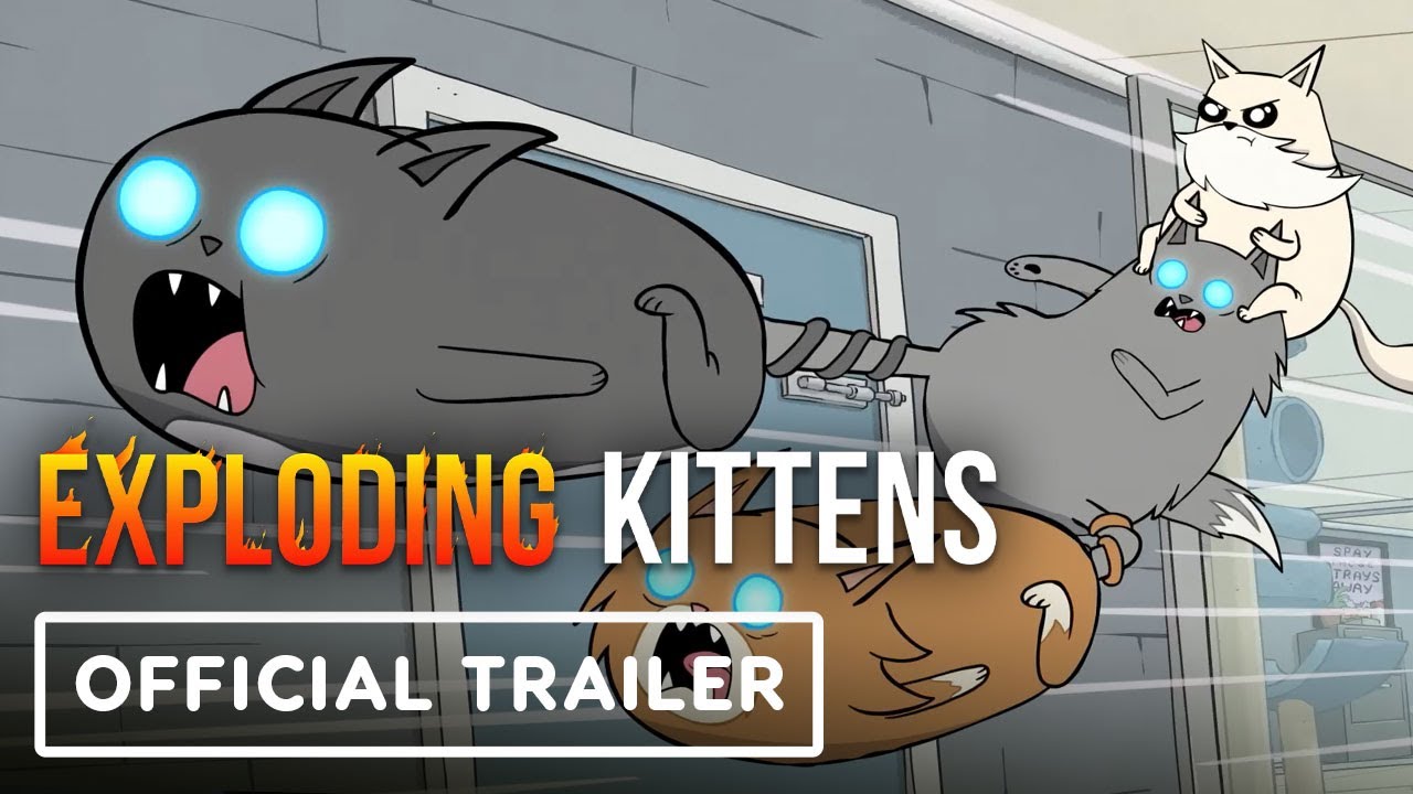 Exploding Kittens - Official Trailer #2 (2024) Tom Ellis, Sasheer Zamata | IGN Live 2024 - YouTube
