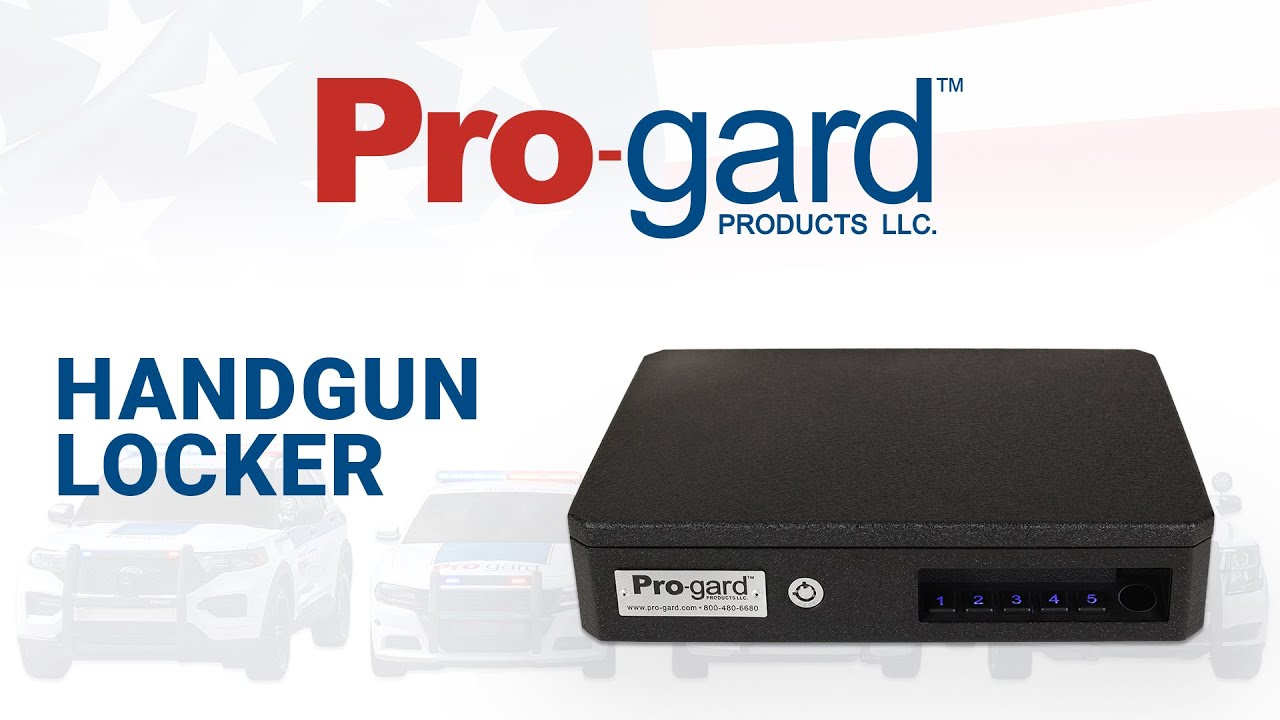 Pro-gard Handgun Locker - YouTube
