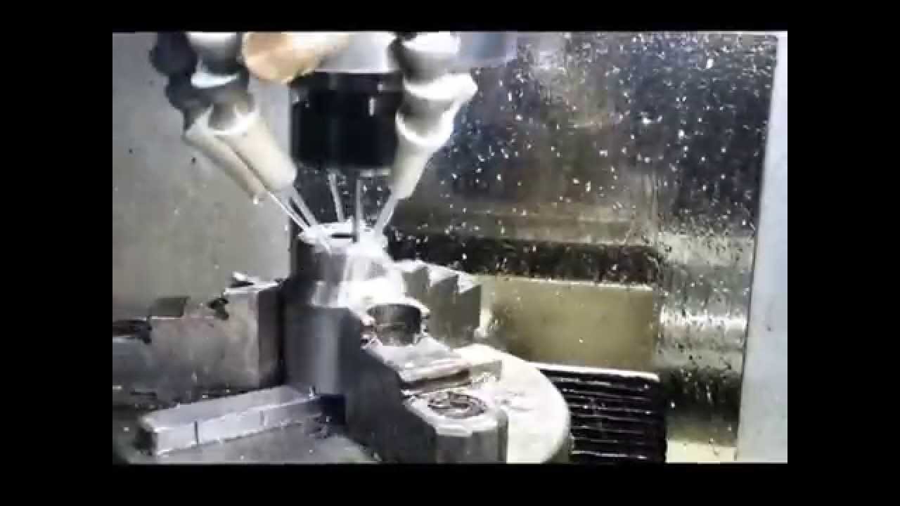 Peck drilling cycle 2 - YouTube