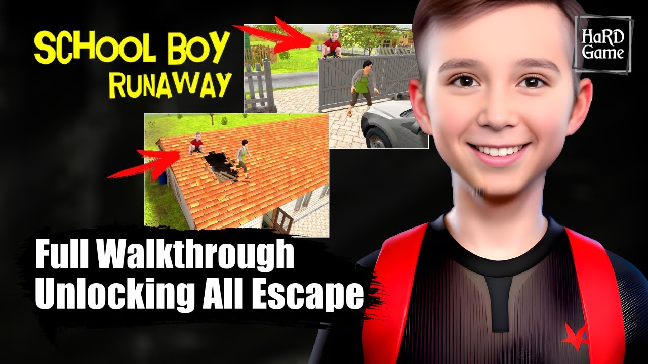 Unlocking All Escape Routes & All Items in Schoolboy Runaway - YouTube