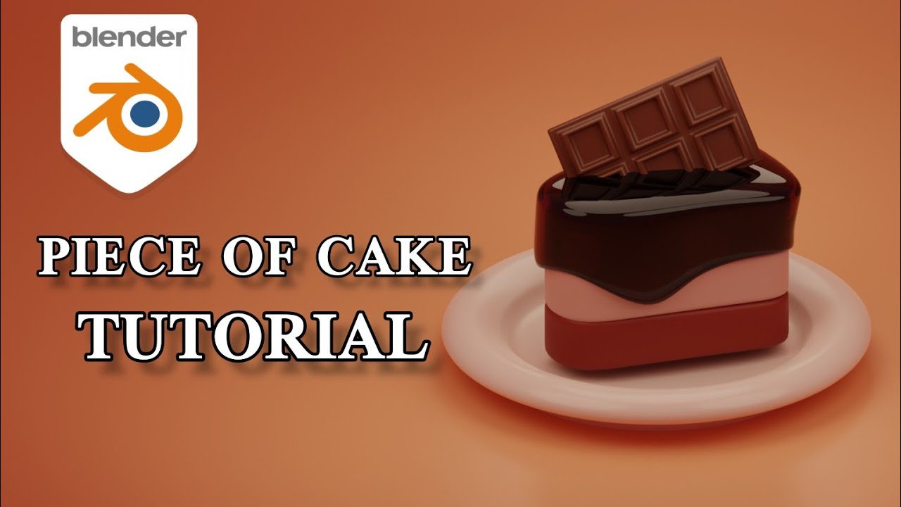 3D piece of Cake - Blender Tutorial for Beginners - YouTube
