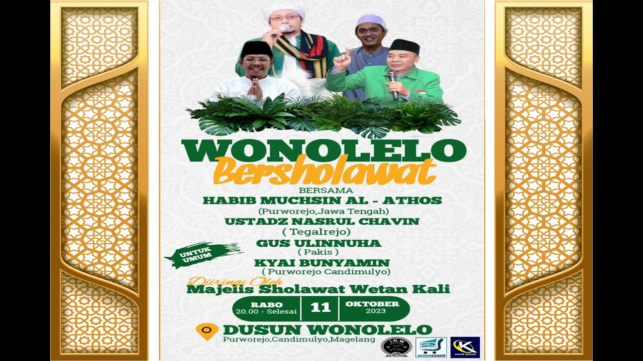 WONOLELO BERSHOLAWAT - YouTube