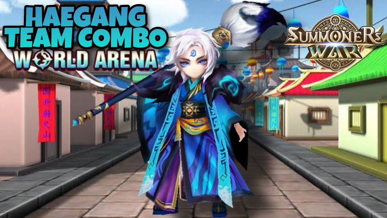Haegang Team Combo in World Arena Ep. 4 - Summoners War - YouTube
