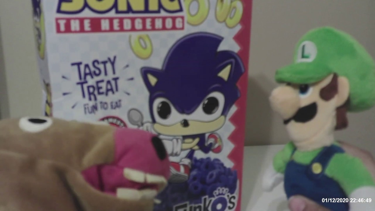 The sonic the hedgehog movie cereal! - YouTube