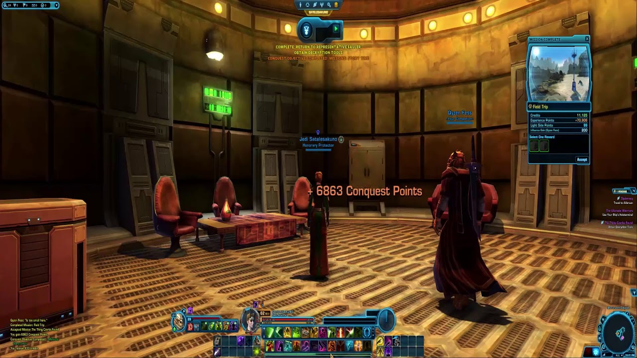 SWTOR: FIELD TRIP: JEDI SHADOW - YouTube
