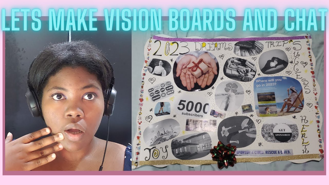 Lets Make a Vision Board Together - YouTube