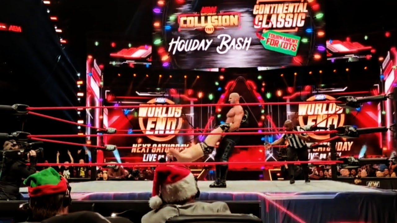 AEW COLLISION: HOLIDAY BASH Part 1🌲 - YouTube