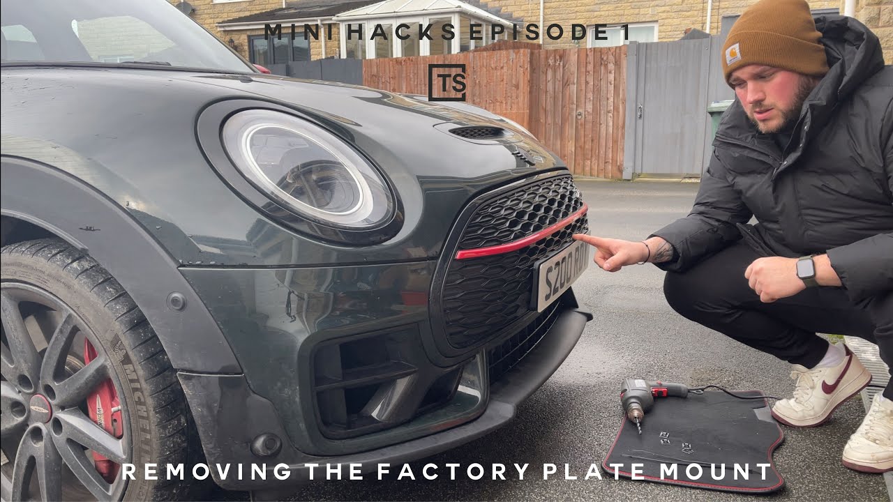 MINI Hacks | Ep. 1 | Honeycomb grill plate mount hack! - YouTube