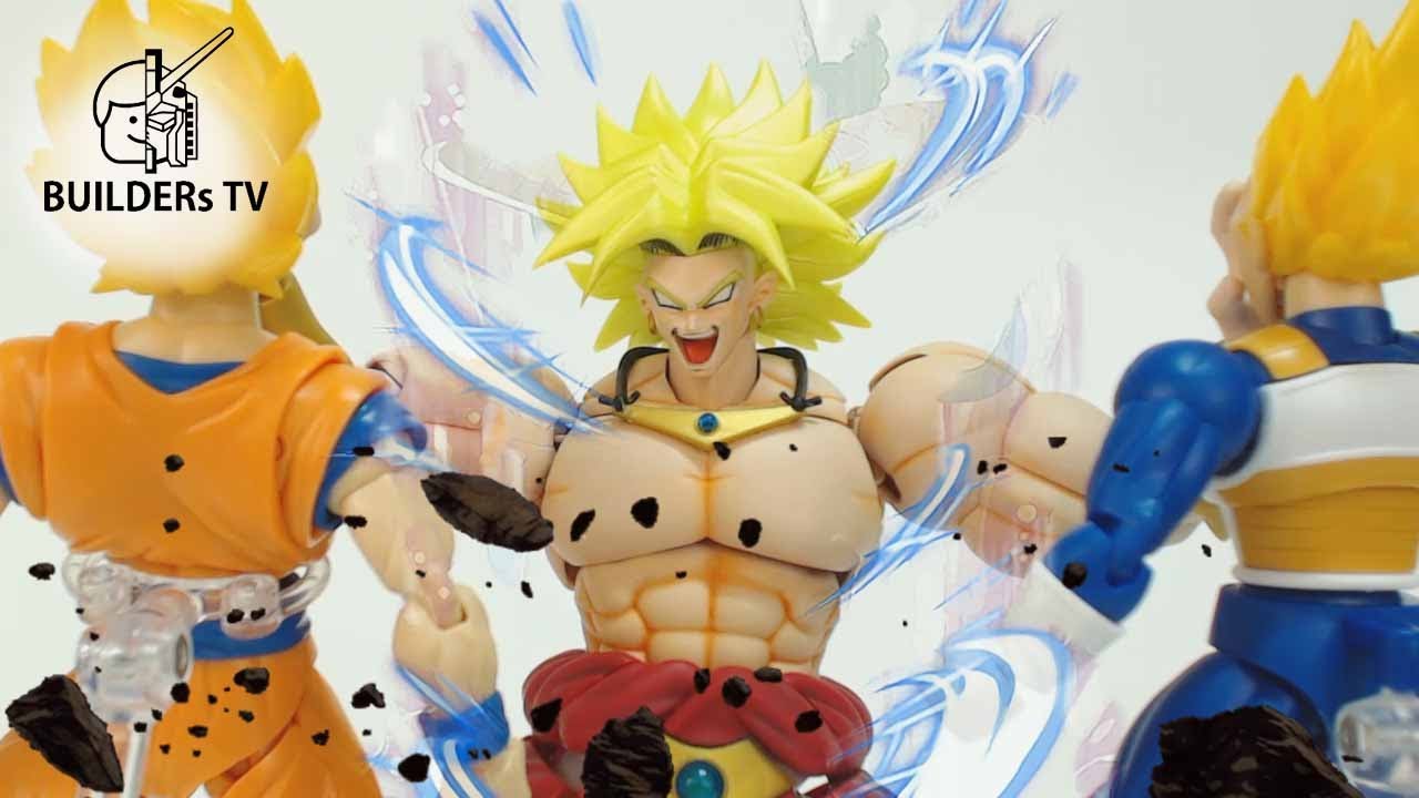 Dragon Ball Stop Motion - Figure-rise Standard LEGENDARY SUPER SAIYAN ...