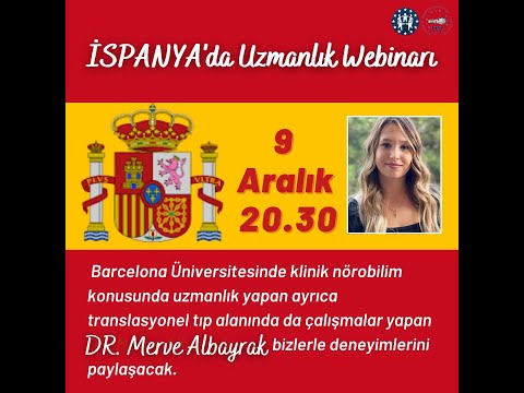 Dr. Merve Albayrak ile İspanya'da Uzmanlık