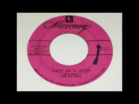 The Ravens - Write Me A Letter - YouTube
