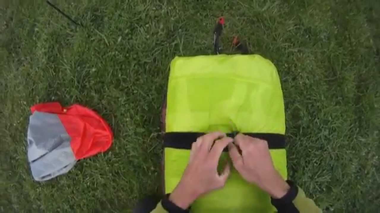 Den Gleitschirm einpacken / Anleitung / Tutorial / No.14 - YouTube