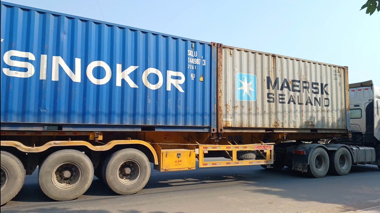 Xe container truck, xe đầu kéo, xe ben, xe bồn ️ - YouTube