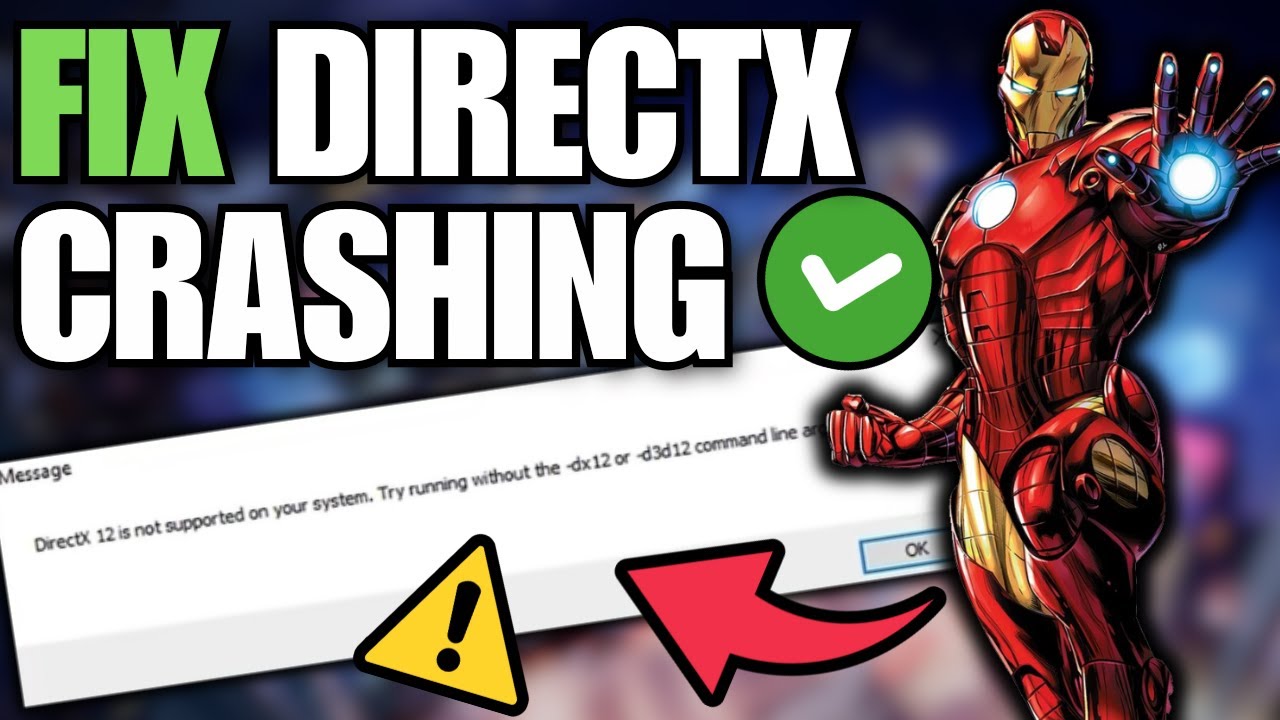 FIX DirectX 12 Is Not Supported On Your System In Marvel Rivals - Full ...