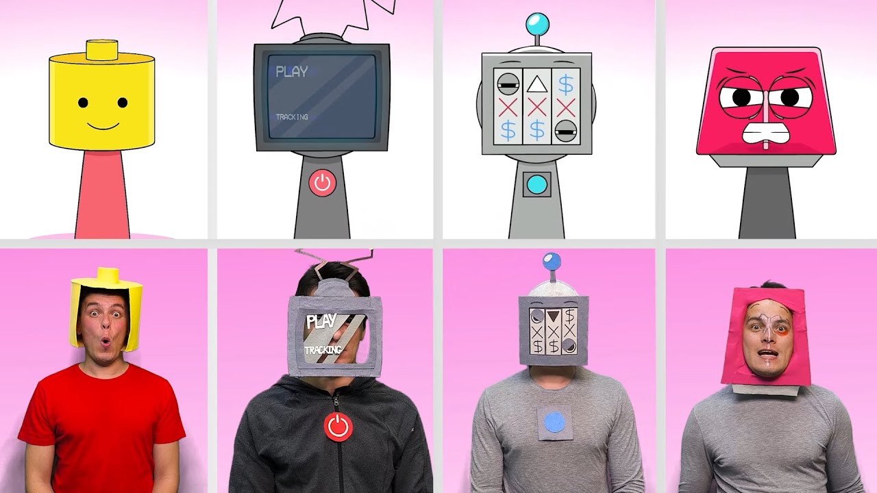 SSprunki 4 Phase 4 OC LEGO GUY Incredibox in Real life. ️ #sprunki # ...