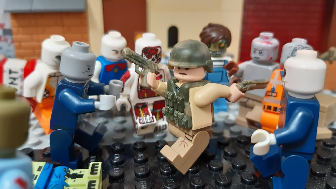 Lego Zombie Tales Ep1: The One man army - YouTube