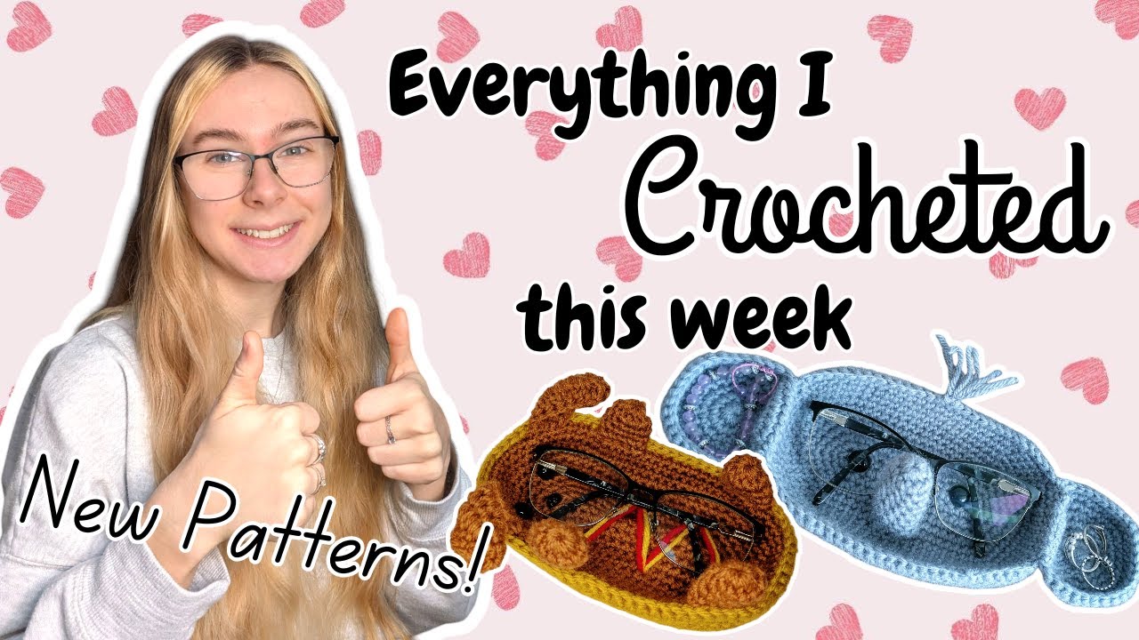 Everything I Crocheted This Week as a Full-Time Crochet Business Owner ...
